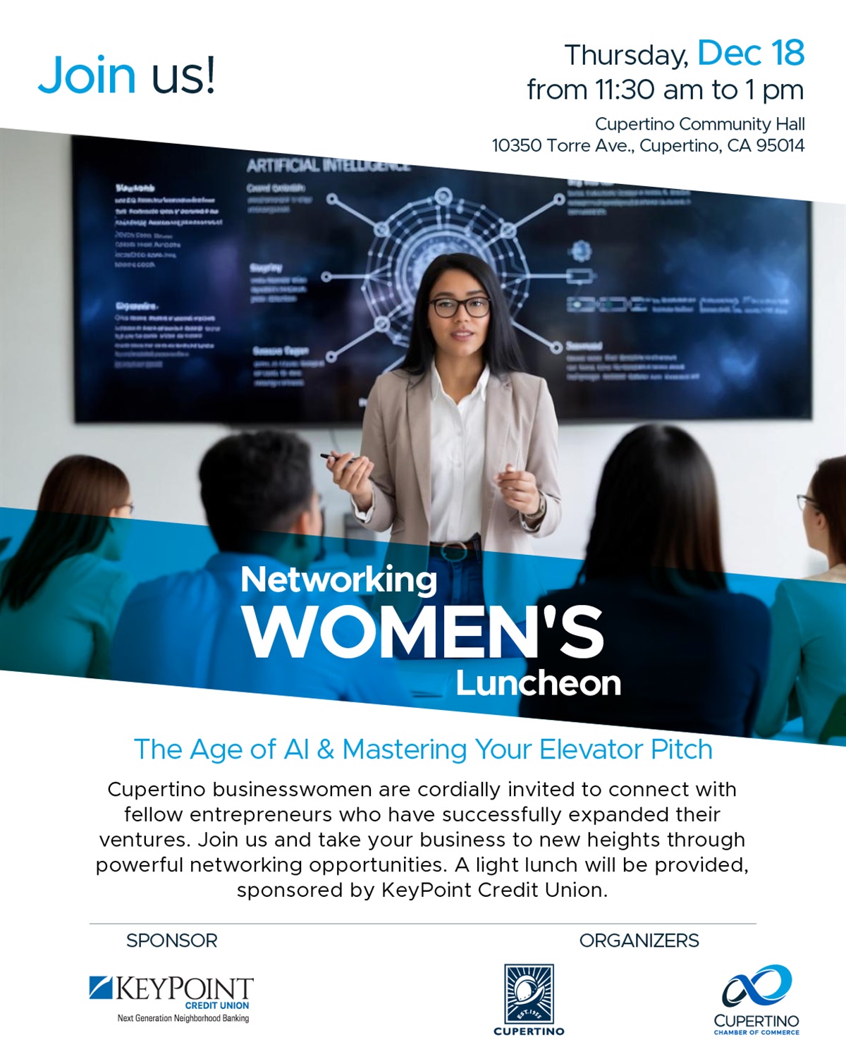 Women in Business Symposium Luncheon Cupertino CA