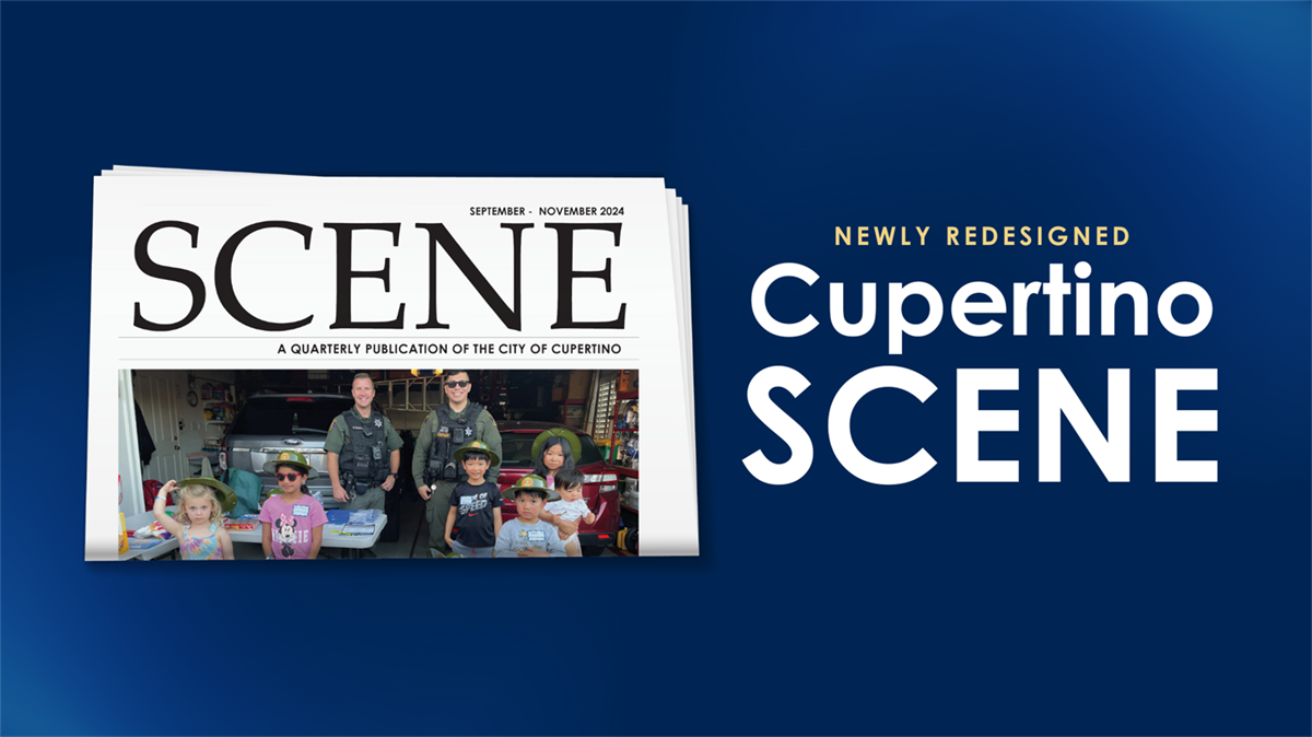 Newly Redesigned SCENE Newsletter in Homes Cupertino CA